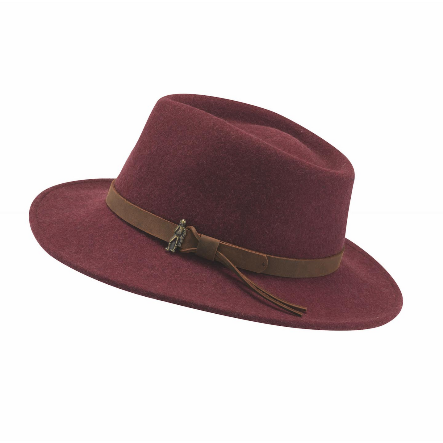 Black Boston Wool Wide Brim Hat | The Celtic Ranch