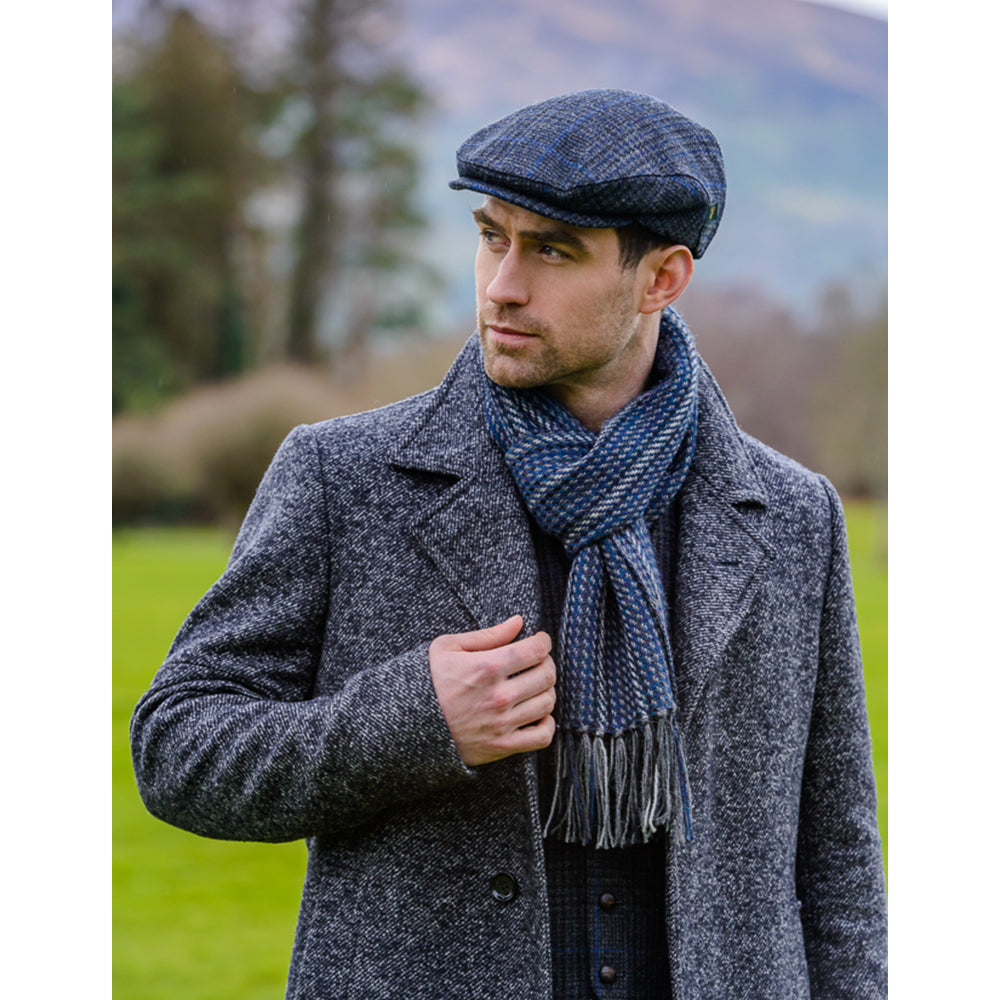 Mucros Weavers Trinity Wool Flat Cap | The Celtic Ranch